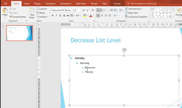How To Increase List Level In Powerpoint Cooper Evines1973